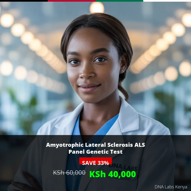Amyotrophic Lateral Sclerosis ALS Panel NGS Genetic DNA Test - KSh ...