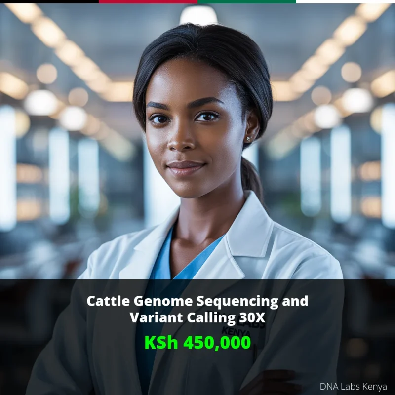 Cattle Genome Sequencing and Variant Calling 30X - KSh 450,000 - Kenya