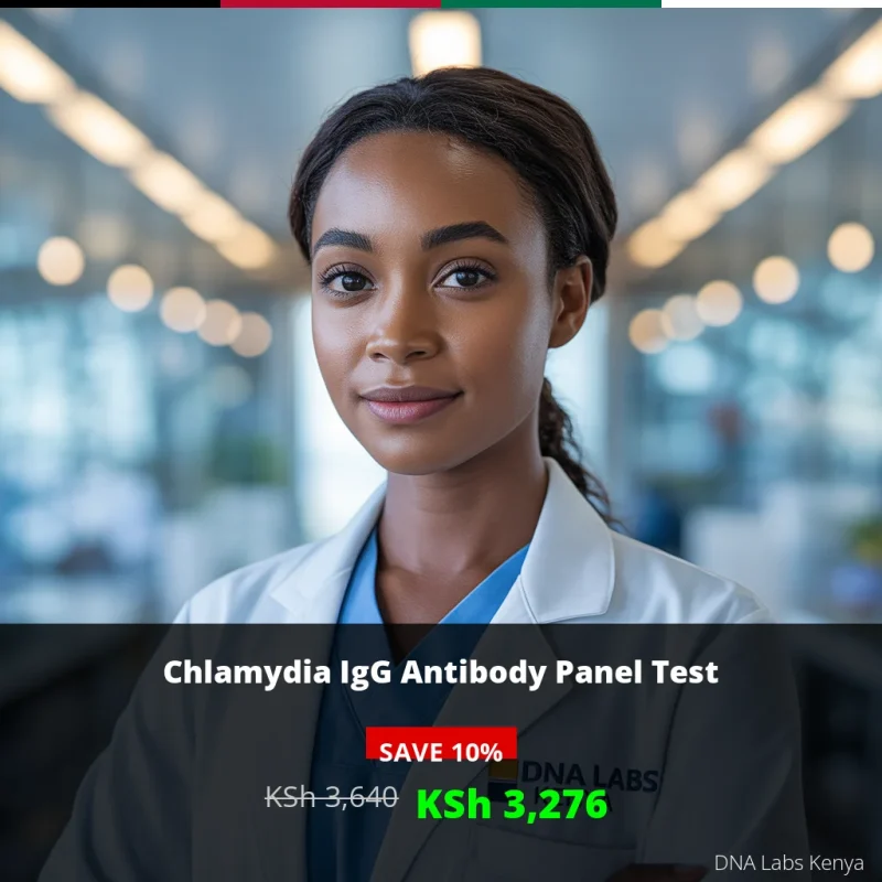 Chlamydia IgG Antibody Panel Test in Kenya - KSh 3640 | DNA Labs Kenya