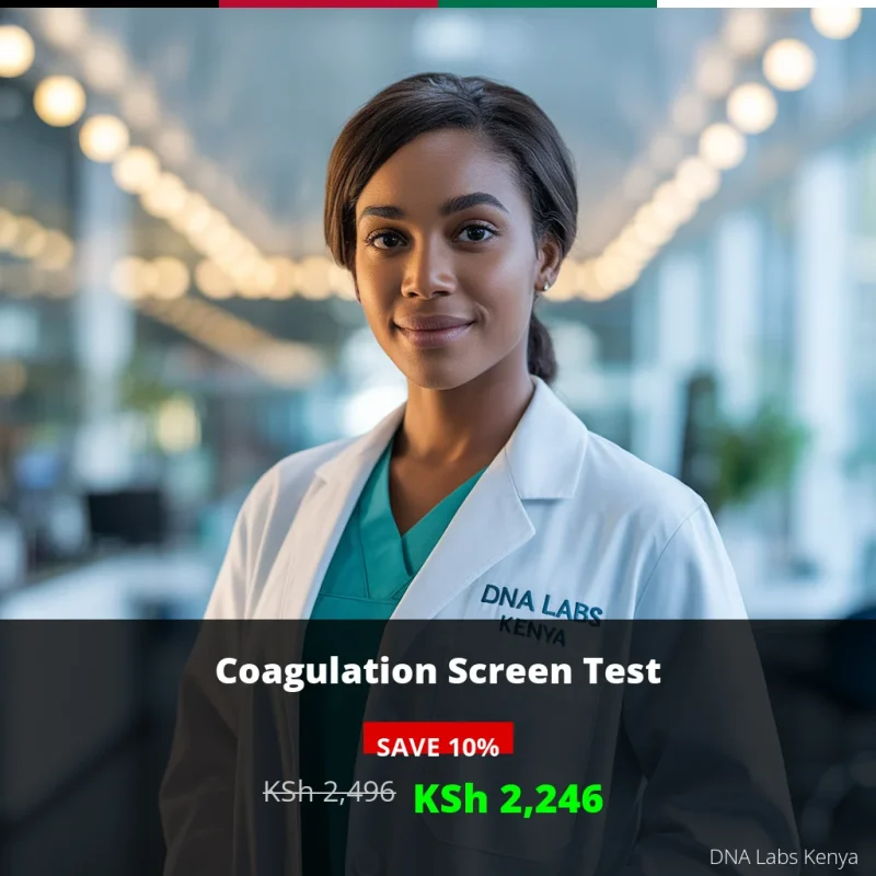Coagulation Screen Test - Affordable Price of 2246 KSh in Kenya