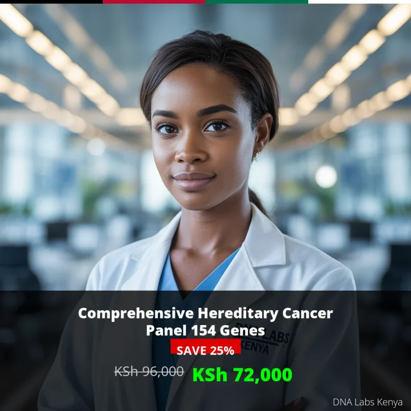 Comprehensive Hereditary Cancer Panel 154 Genes - KSh 72,000 in Kenya