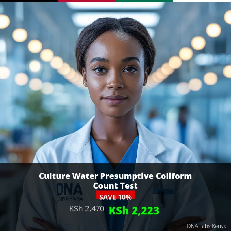 Culture Water Presumptive Coliform Count Test - KSh 2470 - Kenya