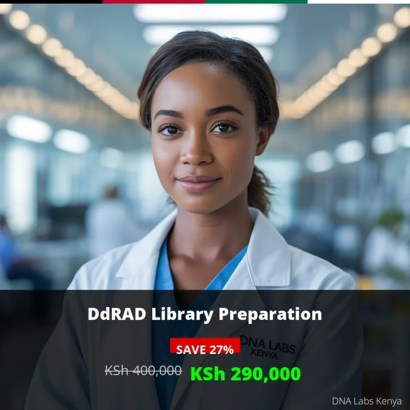 DdRAD Library Preparation Test in Kenya - KSh 290,000 Discount Price