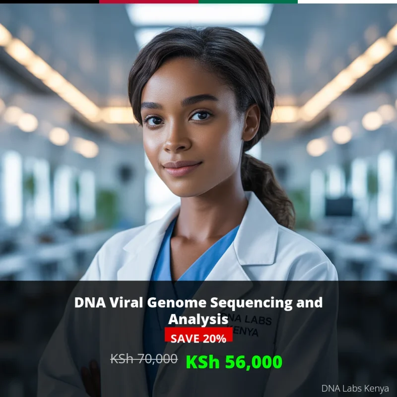 DNA Viral Genome Sequencing and Analysis - KSh 70,000 - Kenya