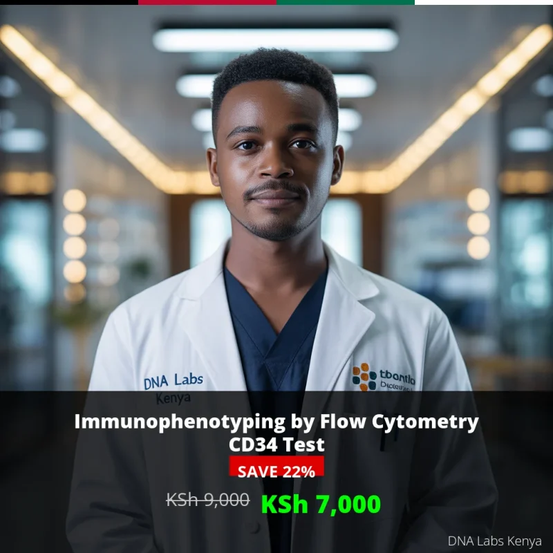 Immunophenotyping by Flow Cytometry CD34 Test - KSh 9000 - Kenya