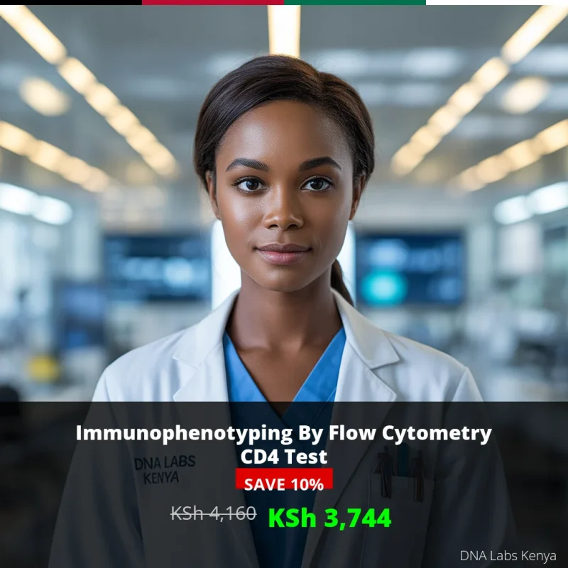 Immunophenotyping By Flow Cytometry CD4 Test - KSh 4,160 | DNA Labs Kenya