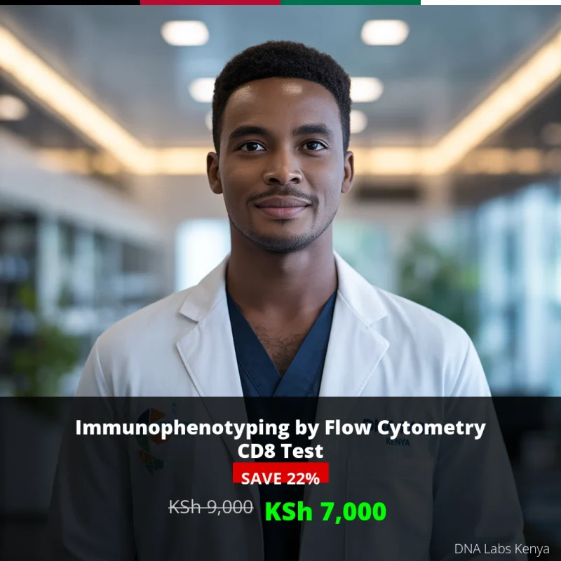 Immunophenotyping by Flow Cytometry CD8 Test - 7000 KSh - Kenya