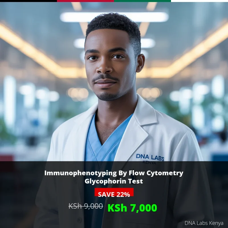 Immunophenotyping By Flow Cytometry Glycophorin Test - KSh 7000 | DNA ...