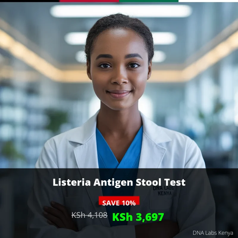 Listeria Antigen Stool Test - Affordable Price of 3697 KSh in Kenya