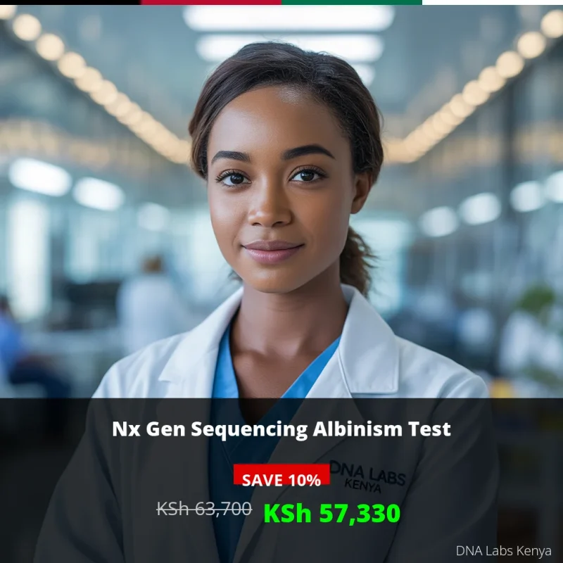 Nx Gen Sequencing Albinism Test - Affordable Price of KSh 63700 in Kenya