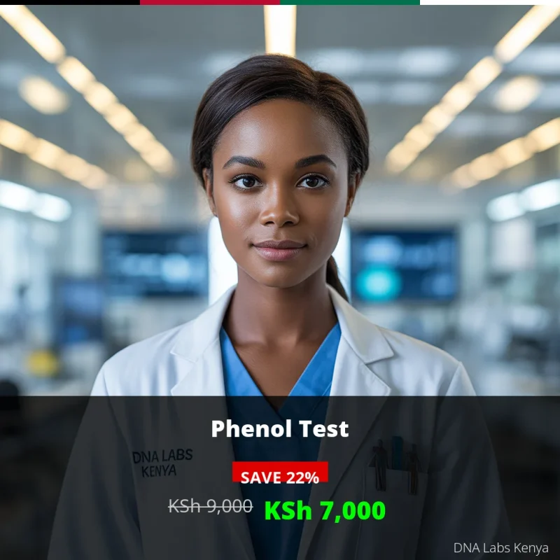 Phenol Test in Kenya - KSh 9000 | DNA Labs Kenya