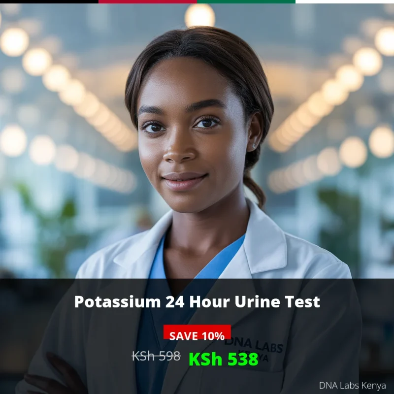 Potassium 24 Hour Urine Test - KSh 598 - Kenya