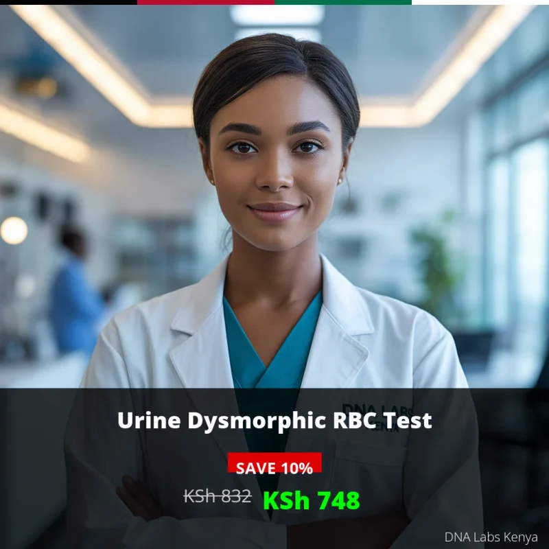 Urine Dysmorphic RBC Test - Affordable Price KSh 832 in Kenya